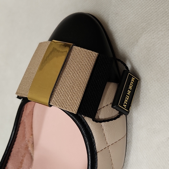 Ferca 81 | Shoes | Nwob Ferca 8 Leather Quilted Block Heel Shoes Made ...